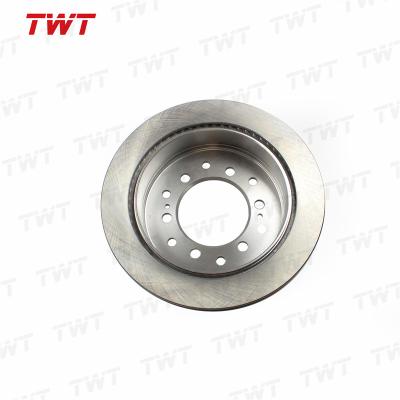 China TWT 42431-60201 Rear Brake Disc Auto Parts Rotor Disk 4243160201 for Toyota Lexus LX450D 460 570 2012-2015 for sale