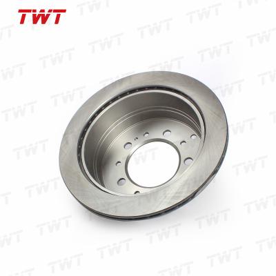 China TWT 42431-60281 Car Brake Disc Rear Brake Rotor Disc 4243160281 for Toyota Lexus LX450D 460 570 2015- for sale