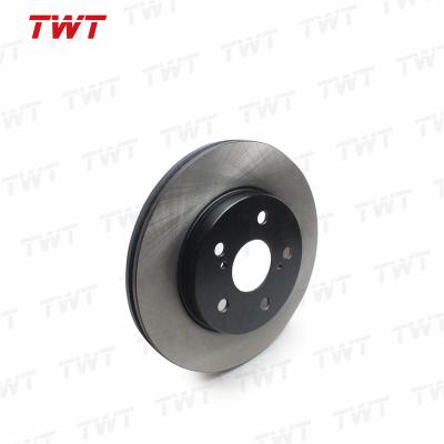 China TWT 43512-02340 Auto Parts Supermarket Rear Brake Disc Rotor 4351202340 for Toyota Lexus ES240 350 300H 2006-2009 for sale
