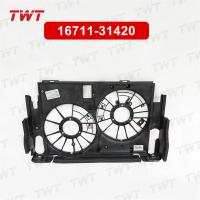 China Original 16711-31420 Car Electric Fan Shroud 1671131420 16711 31420 For Toyota Alphard Vellfire Hv 2008-2011 2Grfe Ggh2# for sale