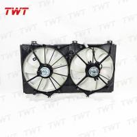 China TWT Radiator Condenser Cooling Fan Assembly 1671128300 16711-OH140 16711-OH090 16711-28300 for Toyota Lexus ES240 350 for sale