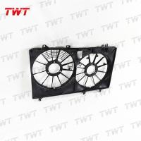 China TWT 16711-31440 Auto Parts Car Cooling Electric Radiator Fan Assembly Auto Car Engine Cooling Parts A/C Dual Radiator Fan Cover for sale