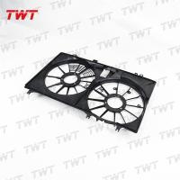 China TWT 16711-31440 Auto Parts Car Cooling Electric Radiator Fan Assembly Auto Car Engine Cooling Parts A/C Dual Radiator Fan Cover for sale