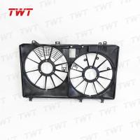 China TWT 16711-36110 16711-36111 No Noise Cooling Radiator Electric Condenser Cooling Shroud Fan Assembly Auto Parts Car Water Tank for sale