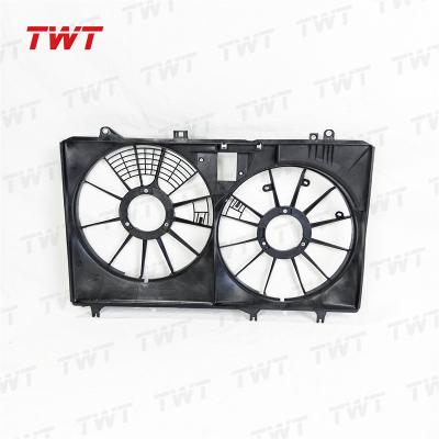 China TWT 16711-36110 16711-36111 No Noise Cooling Radiator Electric Condenser Cooling Shroud Fan Assembly Auto Parts Car Water Tank for sale