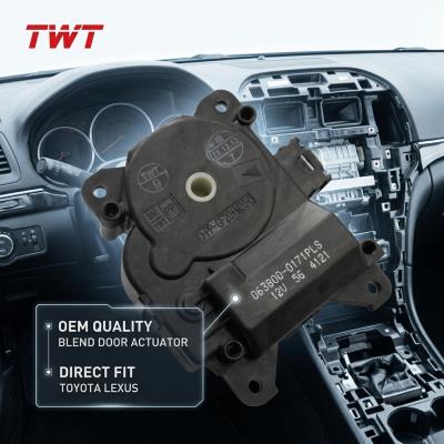 China TWT Car A/C Heater Blend Door Flap Actuator 87106-30450 DENSO OEM Number 063800-0171PLS for Toyota Lexus IS / Crown / Lexus GS for sale