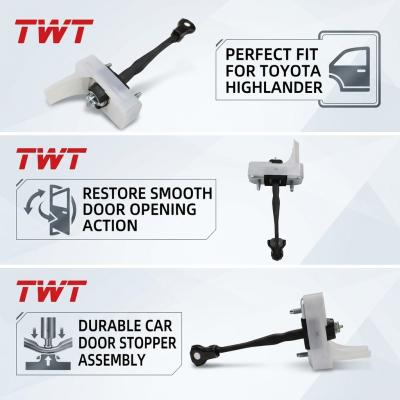 China TWT Car Door Stopper Parts 68630-0E070 686300E070 For 2015-2021 Toyota Highlanders Rear Door Limiter LR for sale
