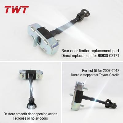 China Door Check Strap Stopper 68630-02171 For Rear Door Limiter LR 2007-2013 Toyota Corolla for sale