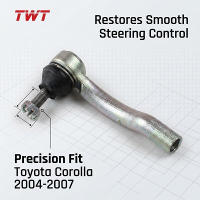 China TWT 45046-49115 45046-19265 45047-19115 45047-49045 Tie Rod End Kit Overview for Toyota Corolla 2004-2007 for sale