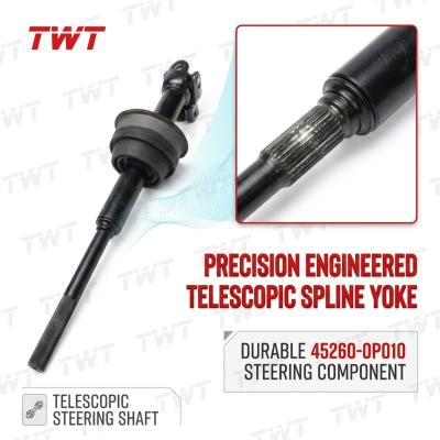 China Car Pickup Yokes Spline Telescopic Steering Shaft Replacement Parts 45260-0P010 For Toyota Reiz 2005-2007 for sale