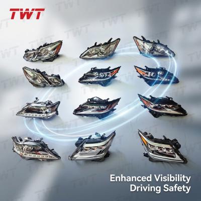 China TWT Car Halogen Xenon Headlights Universal LED Headlamp for Toyota Camry Camry Venza Celica CHR Coaster Corolla for sale