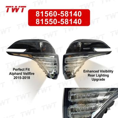 China Original 81560-58140 81550-58140 81561-58140 8155158140 Rear Combination Lamp Assy for Alphard Vellfire Hv 2015-2018 Agh30 Ggh30 for sale