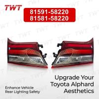 China Original 81591-58220 81581-58220 Rear Lamp Lens and Body 8159158220 8158158220 for Toyota Alphard Vellfire Hv 2015-2018 Ggh30 for sale