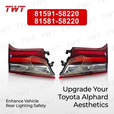 China Original 81591-58220 81581-58220 Rear Lamp Lens and Body 8159158220 8158158220 for Toyota Alphard Vellfire Hv 2015-2018 Ggh30 for sale