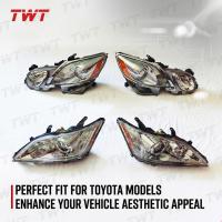 China TWT Auto Parts Side Mirror Grille Bumper Taillight Headlight for Toyota Camry Camry Venza Celica CHR Coaster Corolla Head Lamp for sale