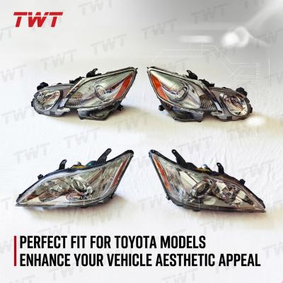 China TWT Auto Parts Side Mirror Grille Bumper Taillight Headlight for Toyota Camry Camry Venza Celica CHR Coaster Corolla Head Lamp for sale