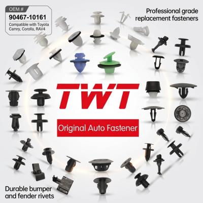 China Original Universal Toyota Automotive Push Retainer Door Panel Trim Auto Clip Body Bumper Rivet Fasteners Fender for sale