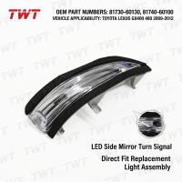 China Twt 81730-60130 81740-60100 Mirror Turn Signal Lamp 8173060130 8174060100 For Toyota Lexus Gx400 460 2009-2012 for sale