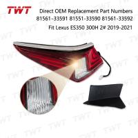 China Taiwan MSG LENS & BODY REAR COMBINATION LAMP LH RH 81561-33591 81551-33590 81561-33592 for Toyota Lexus ES350 300H 2## 2019-2021 for sale