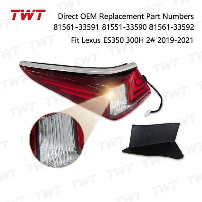 China Taiwan MSG LENS & BODY REAR COMBINATION LAMP LH RH 81561-33591 81551-33590 81561-33592 for Toyota Lexus ES350 300H 2## 2019-2021 for sale