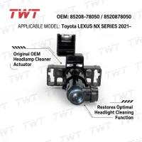 China TWT Original Left Front Headlamp Cleaner Actuator Sub Assembly 85208-78050 8520878050 For Toyota LEXUS NX SERIES 2021- for sale
