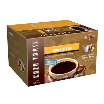 China Custom Printed Exquisite High-end Environmental Coffee Box for sale