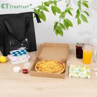 China Creatrust Factory Wholesale 7 8 9 10 11 12 16 18 19 20 Inch Corrugated Pizza Boxes Packing Supply Manufacturers Supplier for sale