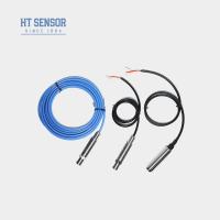 China 24VDC Water Level Transmitter Stainless Steel Water Tank Pressure Transducer 4-20ma for sale