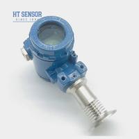China HT Sensor 4-20ma Flush Diaphragm Pressure Sensor Oil Filled Pressure Sensor 12-32VDC for sale