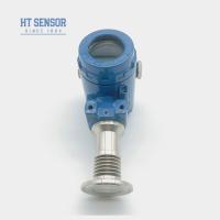 China HT Sensor 4-20ma Flush Diaphragm Pressure Sensor Oil Filled Pressure Sensor 12-32VDC for sale