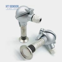 China 304SS Flush Diaphragm Pressure Sensor Sanitary Pressure Transmitter For Food Beverage for sale