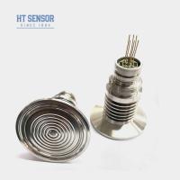 China HT-IQT Silicon Pressure Transducer Flange Easy Clean High Temperature Pressure Sensor for sale