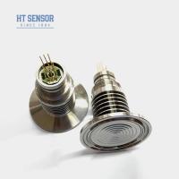 China HT-IQT Silicon Pressure Transducer Flange Easy Clean High Temperature Pressure Sensor for sale