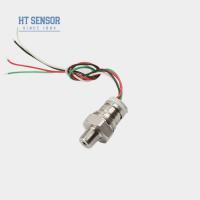 China 10VDC Liquid Silicon Pressure Sensor Cell Mini Thread Water Tank Level Pressure Sensor for sale
