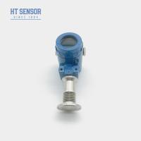 China 24V 0.1%F.S Sanitary Pressure Transmitter Smart Flat Diaphragm Pressure Sensor for sale