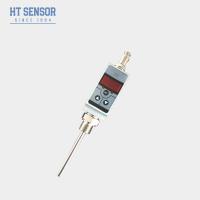 China PT1000 PT100 Temperature Indicator Transmitter 4 - 20mA Temperature Sensor With Big DIN for sale