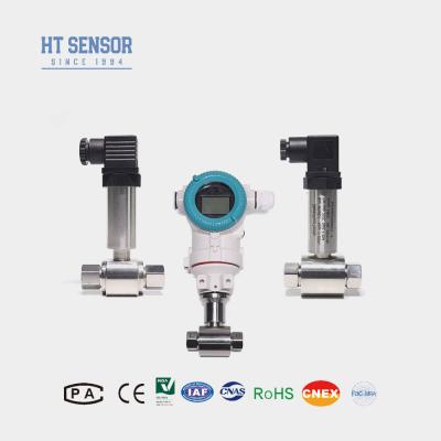 China HT Sensor Liquid Differential Pressure Transmitter Stainless Steel Differential Sensor With DIN Transmitter for sale