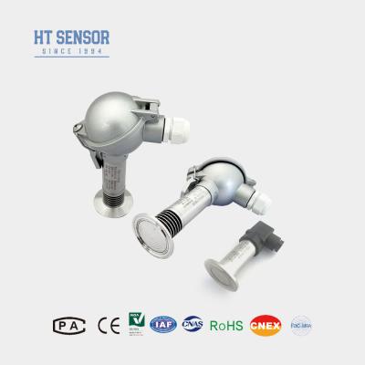 China 4-20mA Flush Diaphragm Pressure Sensor Transmitter Flat Film Flange Transducer Flush Diaphragm Pressure Sensor for sale