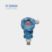 China HT Sensor Industrial Pressure Transmitter Sensor 4-20mA Pipe Pressure Test With Display Level Sensor for sale