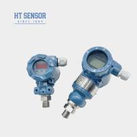 China HT Sensor Industrial Pressure Transmitter Sensor 4-20mA Pipe Pressure Test With Display Level Sensor for sale