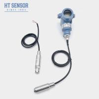 China 316L Stainless Steel IP68 Water Level Sensor with 4-20mA Output Liquid Level Transmitter Water Level Transmitter for sale