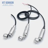 China 316L Stainless Steel 4-20mA Output IP68 Waterproof Liquid Level Transmitter Pressure Sensor for Industrial Applications for sale