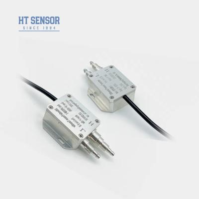 China 500pa Aluminum Housing Differential Pressure Sensor Transmitter with 0.25% Accuracy and IP65 Protection for sale