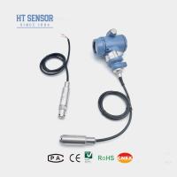 China 304 Stainless Steel IP68 Waterproof Liquid Level Transmitter with 4-20mA Output for Fuel and Water Pressure Sensor for sale