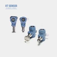 China 4-20mA 2 Wire LCD Displays Pressure Transmitter Oil Flush Isolation Film Pressure Sensor Transmitter for sale