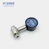China Pressure Sensor Stainless Steel Base With Black Display Head Digital Differential Pressure Gauge for sale