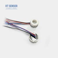 China 18mm Ceramic Pressure Sensor with High Temperature Flexible Wire and MV Value Output for Industrial Automation for sale
