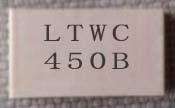 China Piezoelectric Ceramic Filter LTWC450B 450kHz Bandpass for Industrial Communication Systems for sale