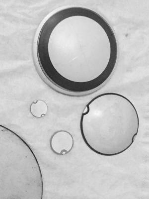 China High Sensitivity Piezo Ceramic Sensor 20mm Diameter 10V Voltage for sale