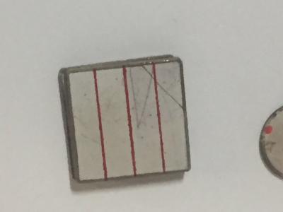 China High Sensitivity Piezo Ceramic Sensor 27mm Disc for Vibration Detection for sale